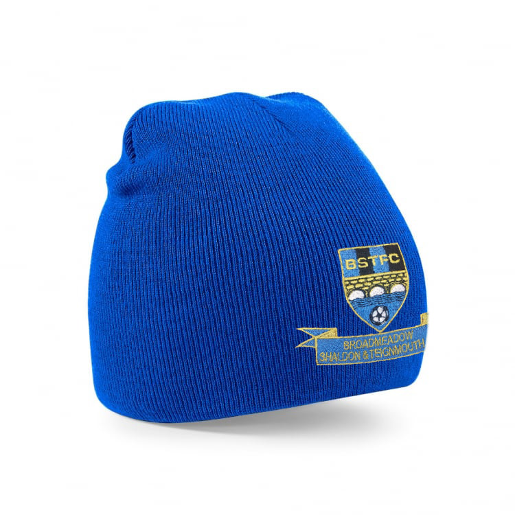 Broadmeadow STFC - Royal Blue Badged Beanie Hat - Direct Soccer