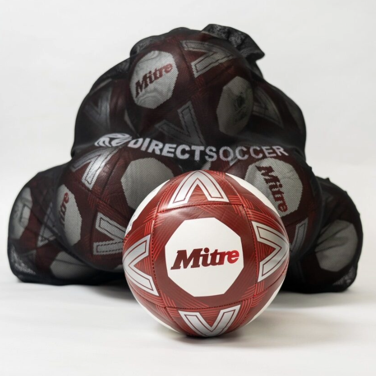 10x Mitre Intent Training Football with Free Bag | Direct-Soccer