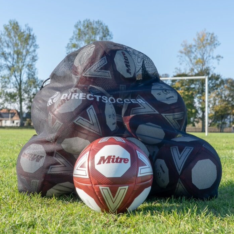 10x Mitre Intent Training Football with Free Bag | Direct-Soccer